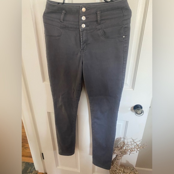 Charlotte Russe | Jeans | Charlotte Russe Refuge High Waisted Gray ...